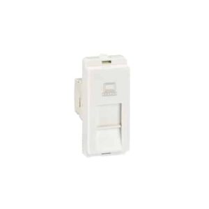 Buy Schneider Livia Modular RJ45 Computer Socket With Shutter 1M White ...