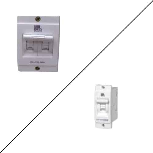 Buy C&S Electric MCB 4.5kA 'C' Non Modular Mini WiNtrip Pure White ...