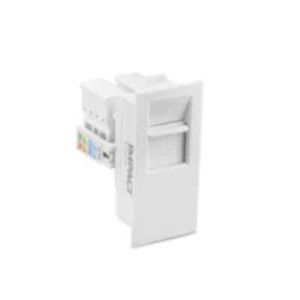 Buy Honeywell Impact Modular Cat6A RJ45 Computer Socket 1M White Online ...