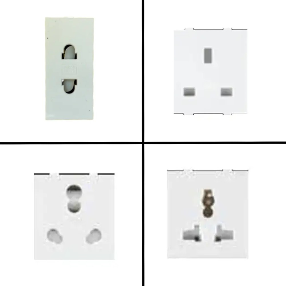 Buy Anchor Roma Classic Modular Socket White Online At Best Prices