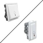 Buy Legrand Britzy 6A Modular Bell Push Switch With Indicator White ...